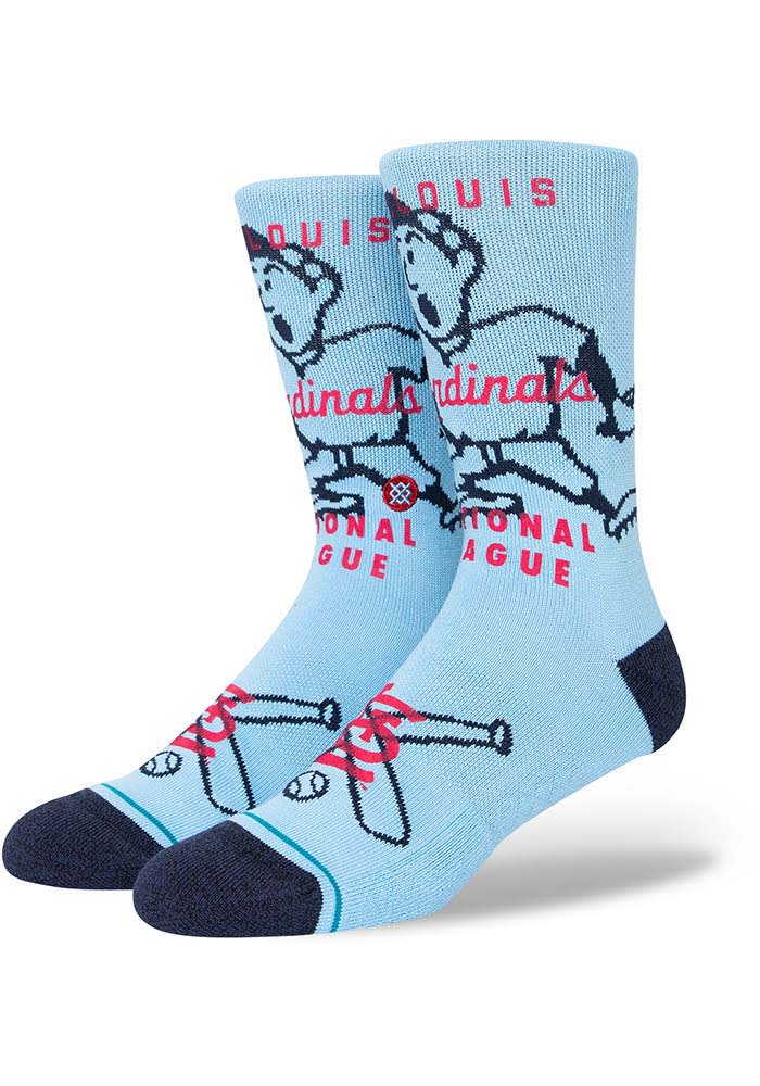 St Louis Cardinals Stance Red Hey Batter Mens Crew Socks - 5741073