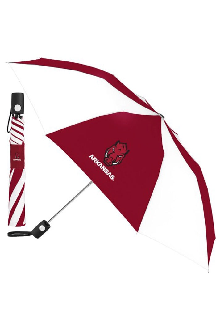 Arkansas Razorbacks Red Folding Umbrella - 575798