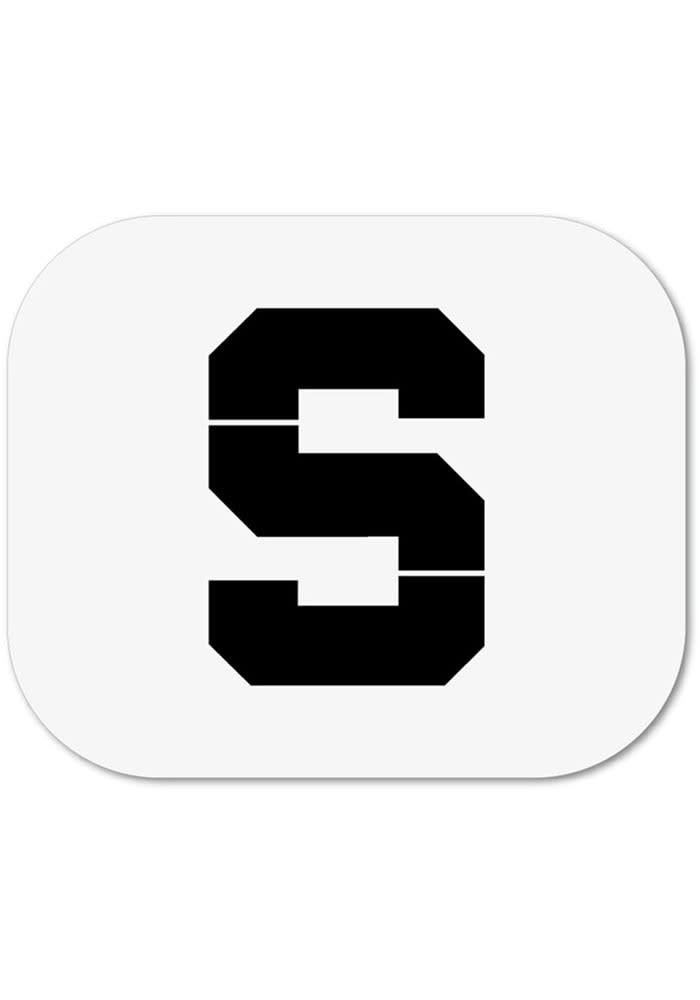 Michigan State Spartans White Curbee Stencil Design Other Tailgate ...