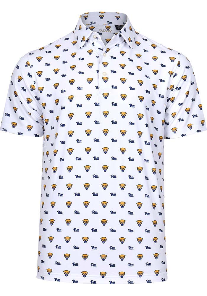 Mens White Pitt Panthers Roc Victory Lights All Over Print Short Sleeve ...