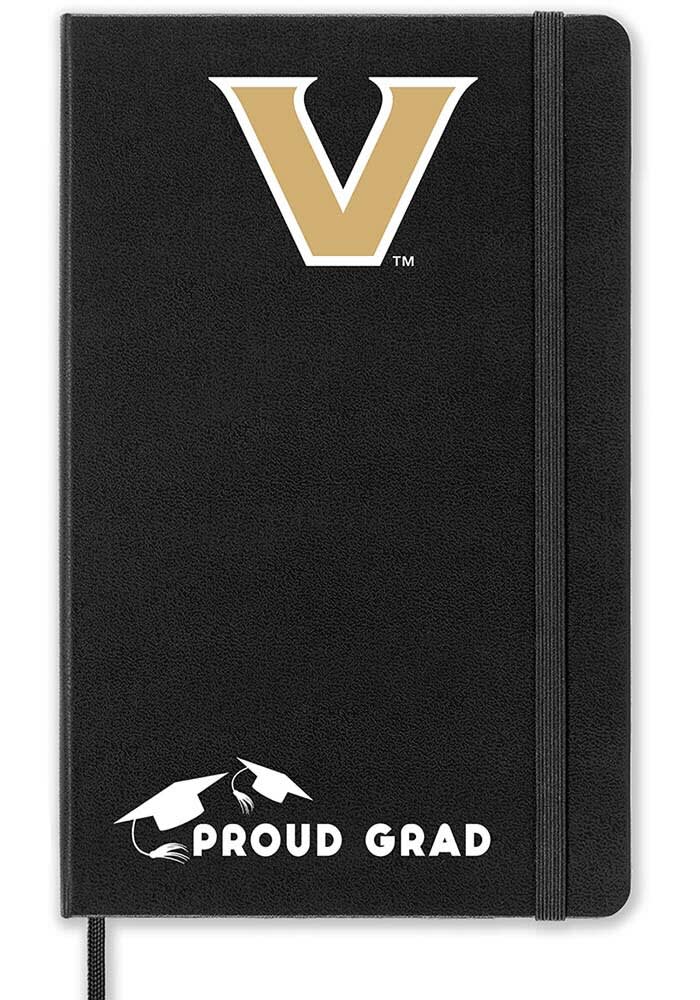 Vanderbilt Commodores BLACK Proud Grad team logo Notebook and Folder ...