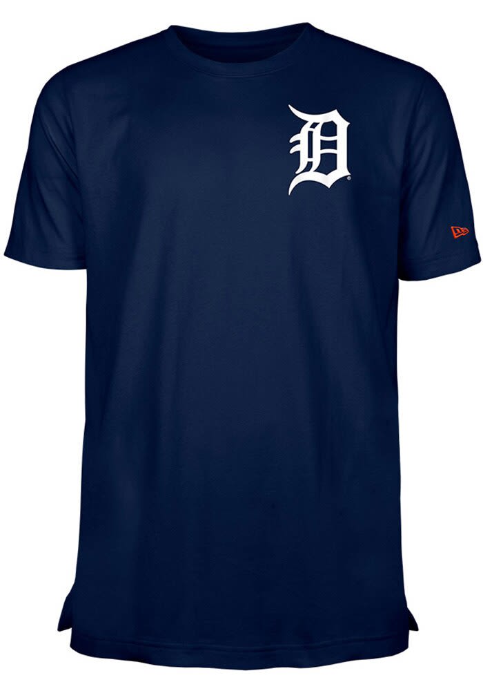 New Era Detroit Tigers NAVY Summer Short Sleeve T Shirt - 590001687
