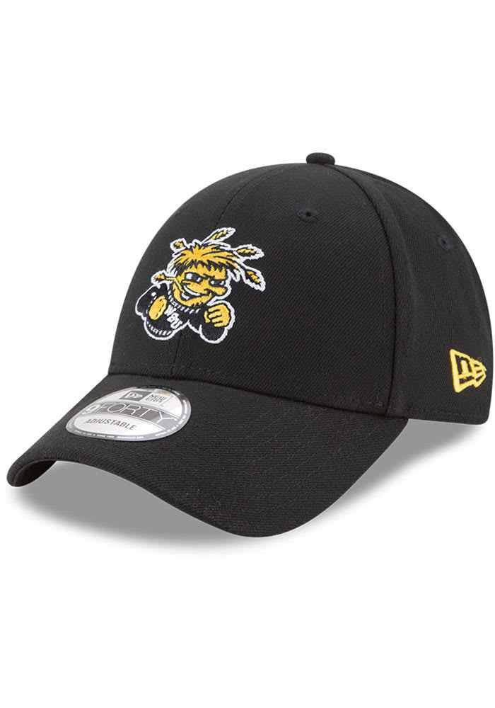 New Era Wichita State Shockers BLACK The League 9FORTY Design ...