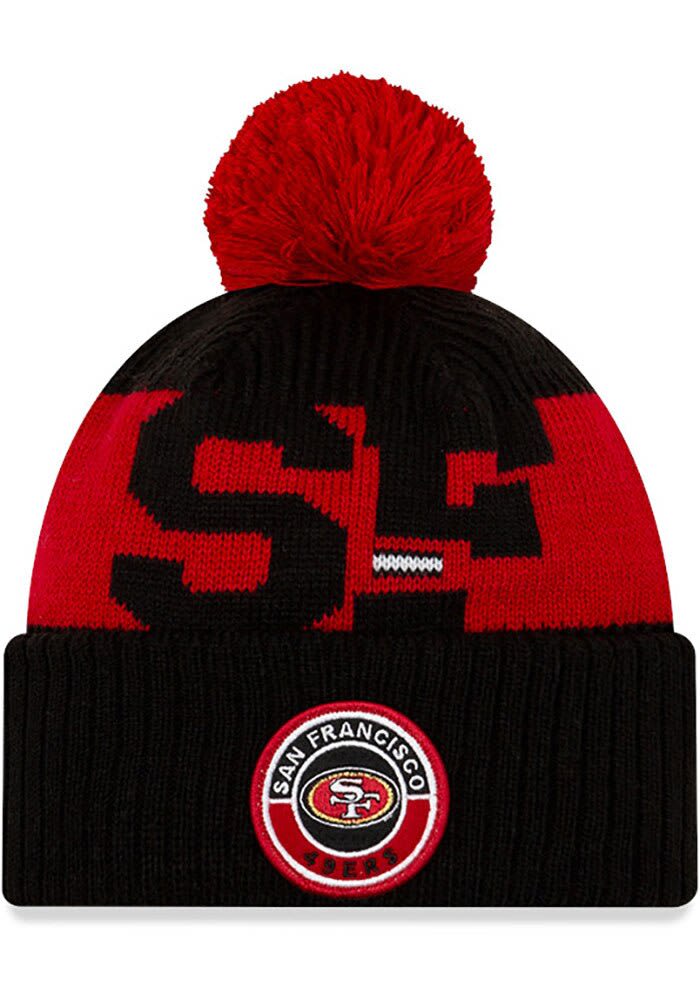 San Francisco 49ers New Era RED Knit Hat