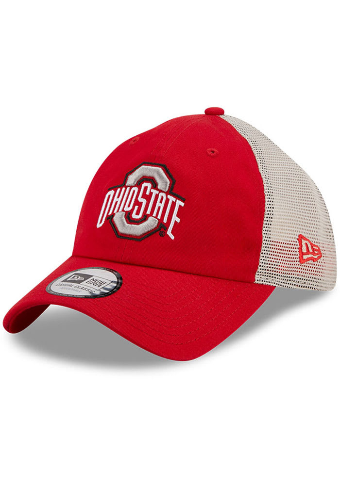 New Era Ohio State Buckeyes Red Flag 9TWENTY Adjustable Hat - 59006495