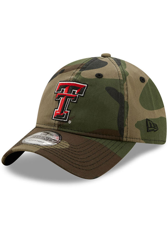 New Era Texas Tech Red Raiders CAMO Core Classic 9TWENTY 2.0 Adjustable ...
