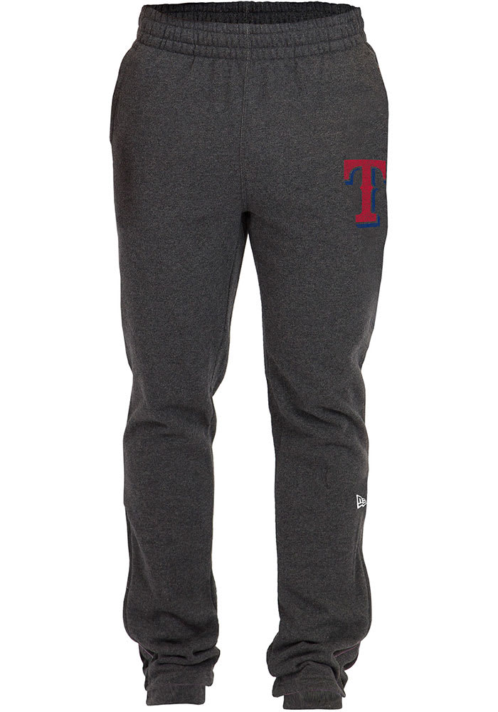 Texas Rangers New Era CHARCOAL Primary Logo Sweatpants