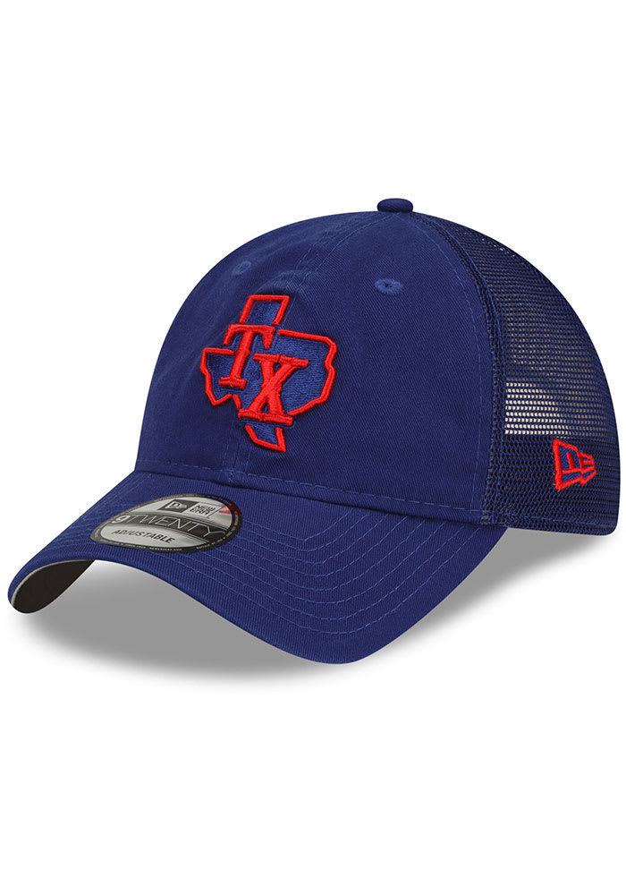 New Era Texas Rangers NAVY 2022 Spring Training 9TWENTY Adjustable Hat ...