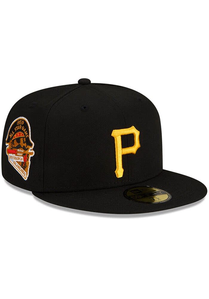 Pittsburgh Pirates Patch Up 59FIFTY Black New Era Fitted Hat