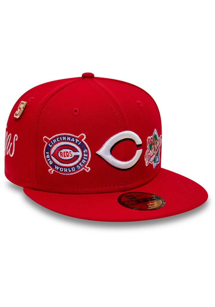 Cincinnati Reds Mens Historic Champs 59FIFTY RED New Era Fitted Hat