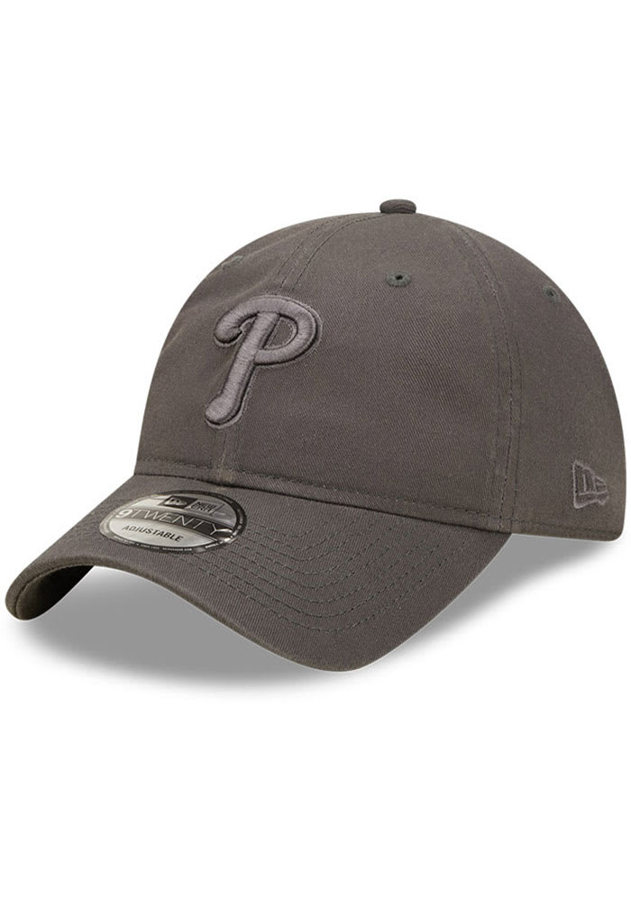 New Era Philadelphia Phillies Core Classic 2.0 Adjustable Hat - Grey