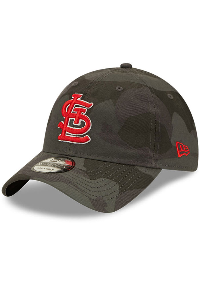 New Era St Louis Cardinals BLACK Camo Core Classic 9TWENTY 2.0 ...