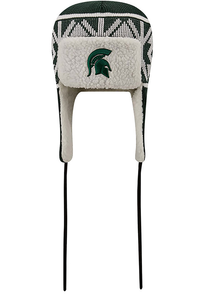 Michigan State Spartans New Era GREEN Trapper Mens Knit Hat - 59013807