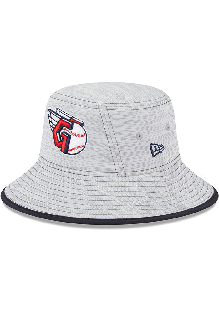 New Era Cleveland Guardians GREY Game Bucket Hat