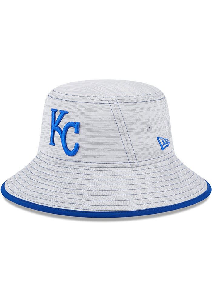 New Era Kansas City Royals GREY Game Bucket Hat - 59015854