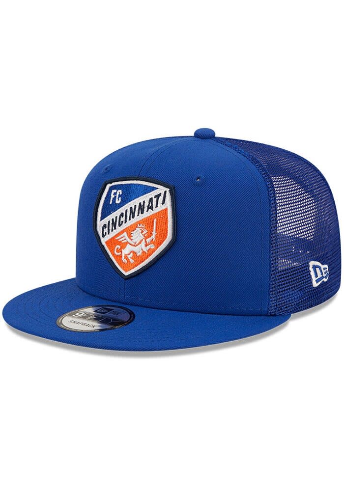 FC Cincinnati New Era BLUE Classic Trucker 9FIFTY Snapback Hat - 59016072
