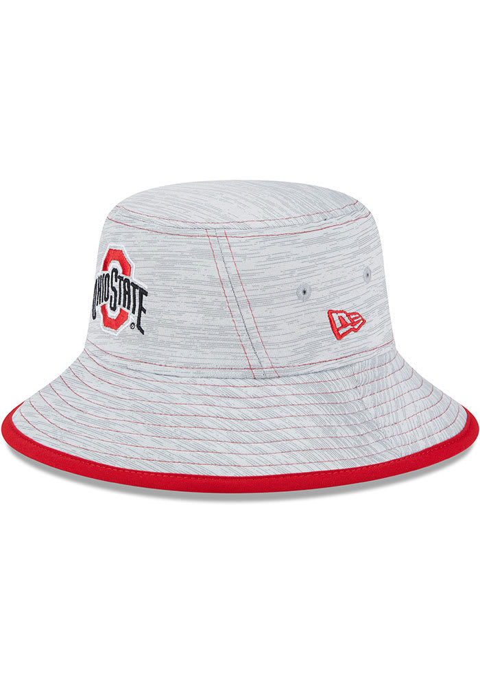 New Era Ohio State Buckeyes GREY Game Bucket Hat - 59016301