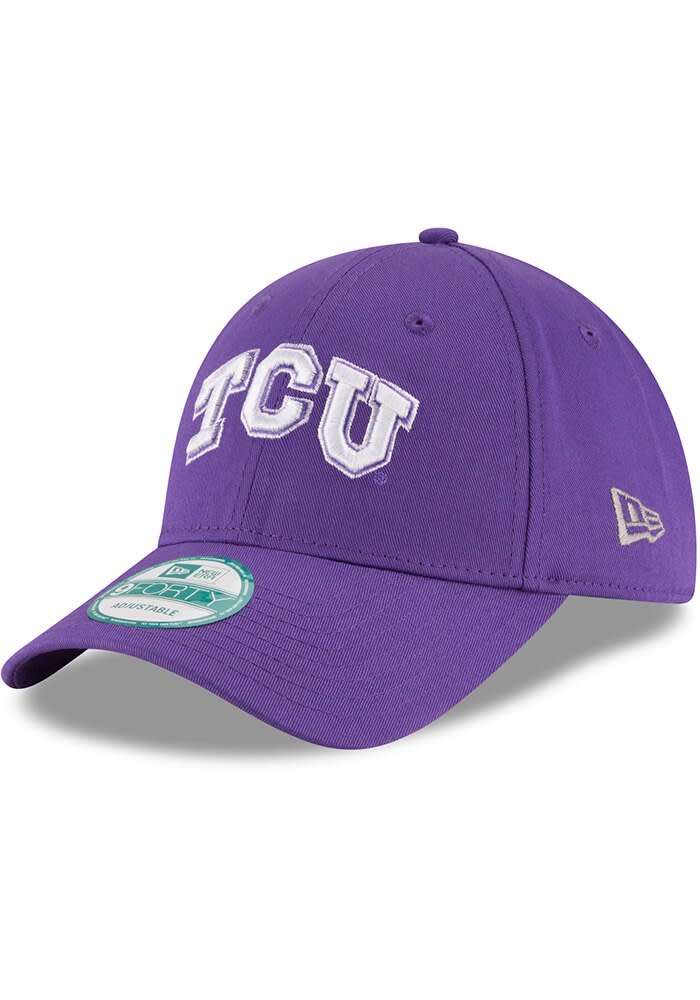 New Era TCU Horned Frogs PURPLE 9FORTY Adjustable Hat - 59016901