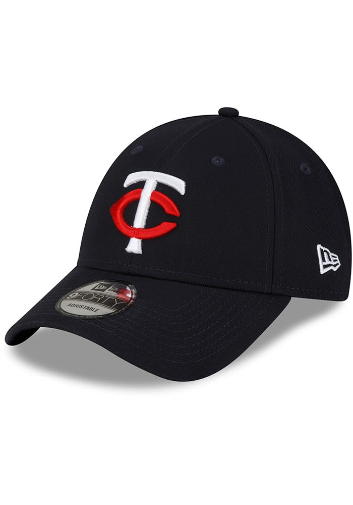 New Era Minnesota Twins NAVY Home TC The League 9FORTY Adjustable Hat ...