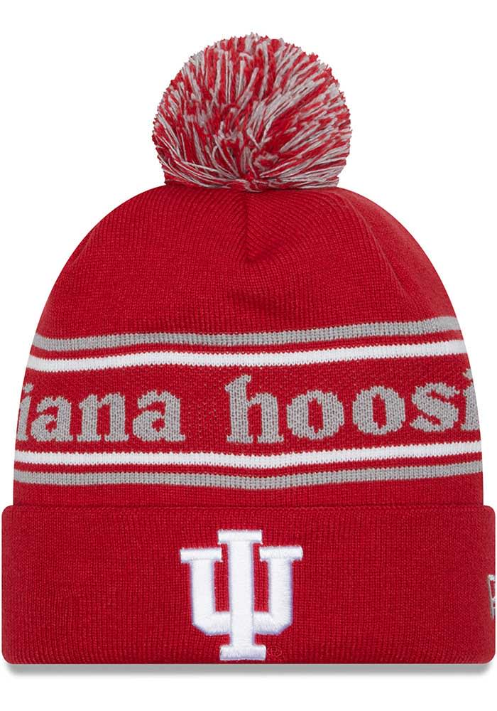Indiana Hoosiers New Era CARDINAL Marquee Knit Knit Hat - 59020134