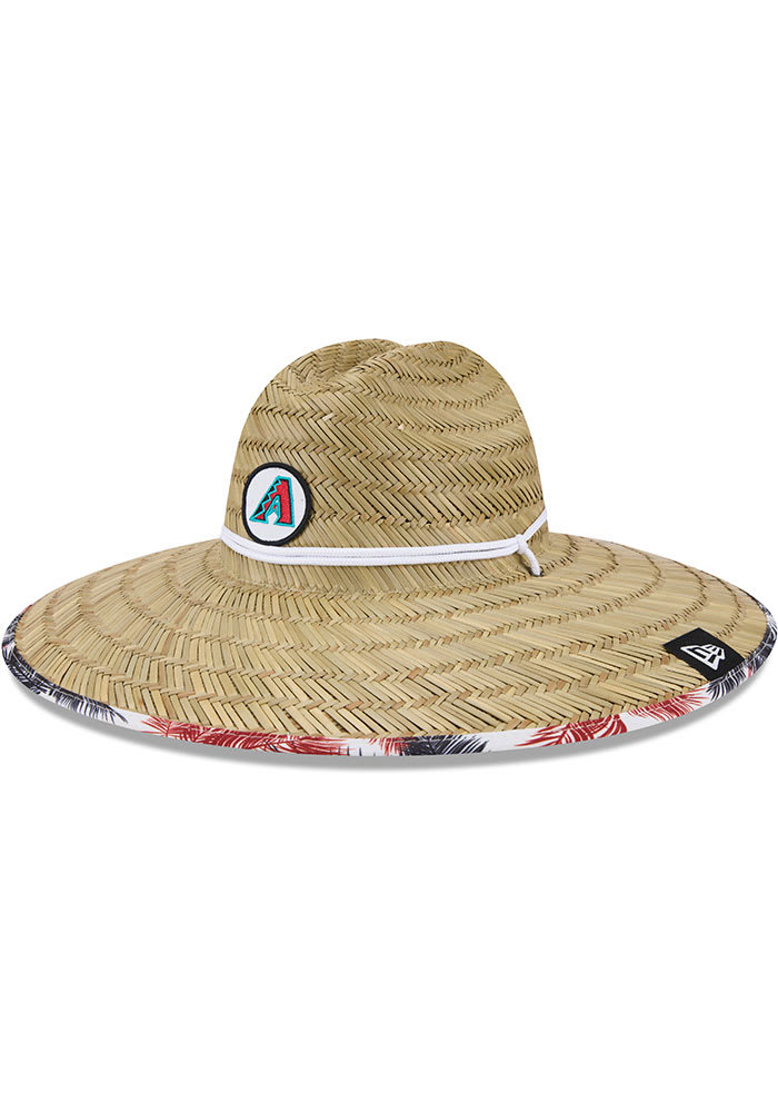 New Era Arizona Diamondbacks TAN 2024 Spring Training Palm Straw Bucket ...