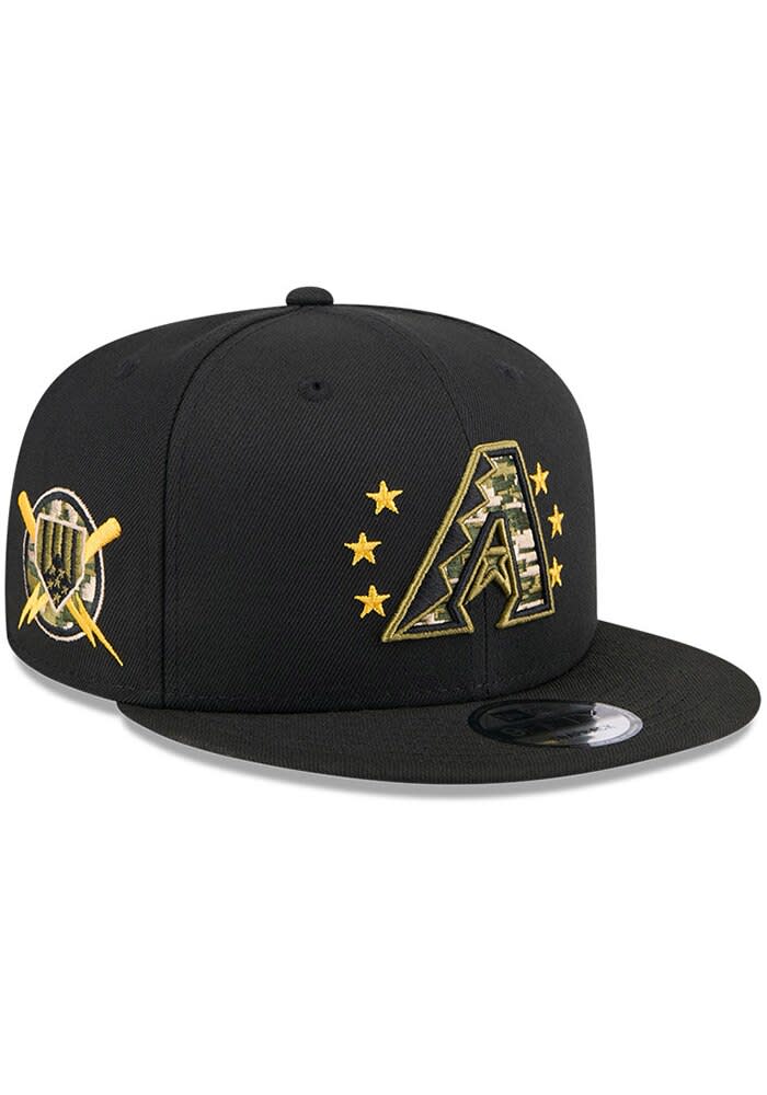 Arizona Diamondbacks New Era BLACK 2024 Armed Forces Day 9FIFTY ...