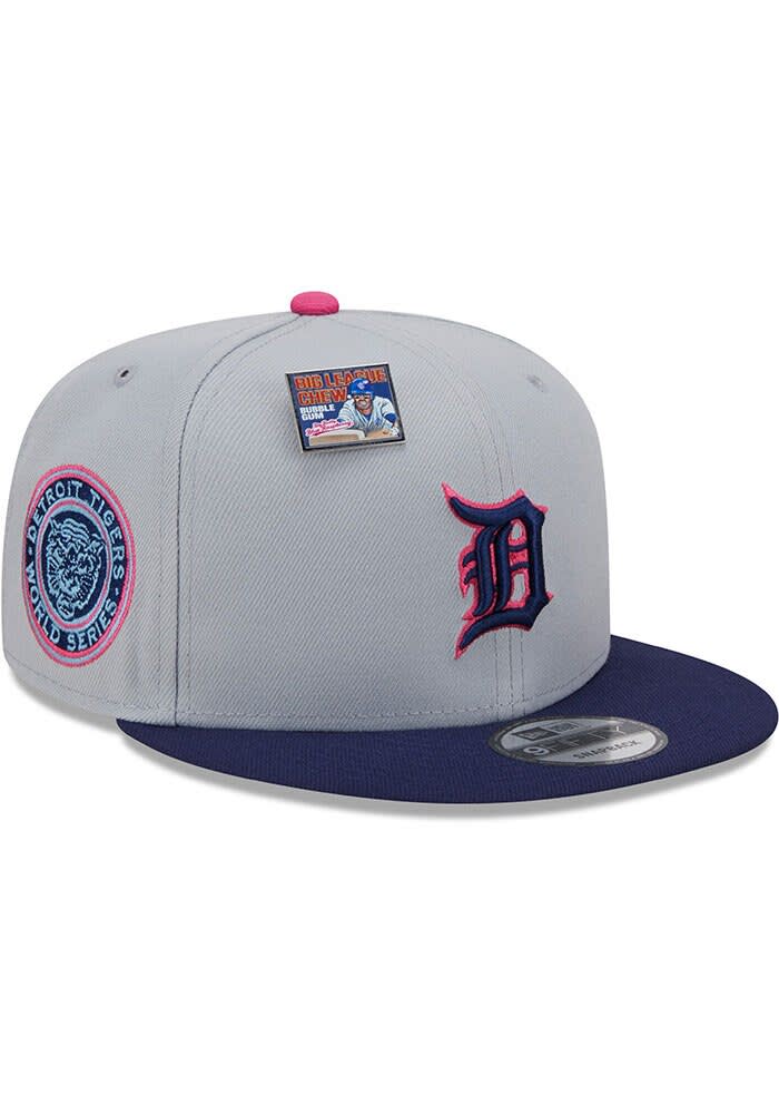 Detroit Tigers New Era GREY Big League Chew 9FIFTY Snapback Hat - 59024801