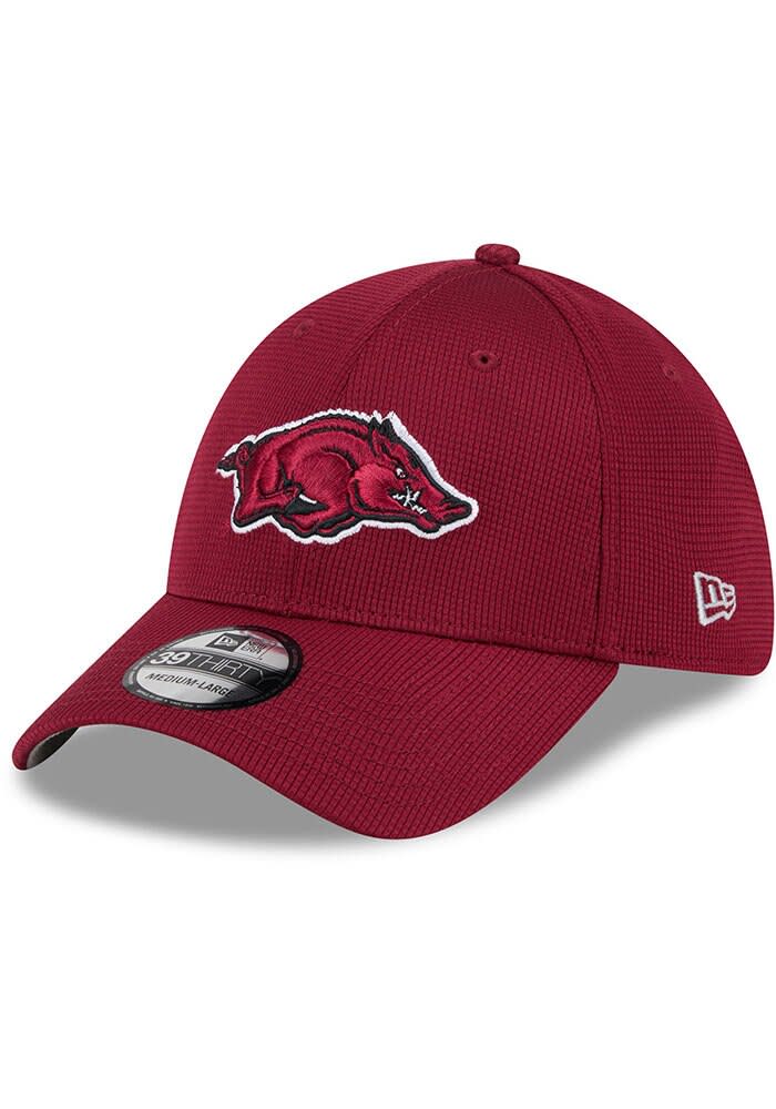 Arkansas Razorbacks Mens Active 39THIRTY CARDINAL New Era Flex Hat ...