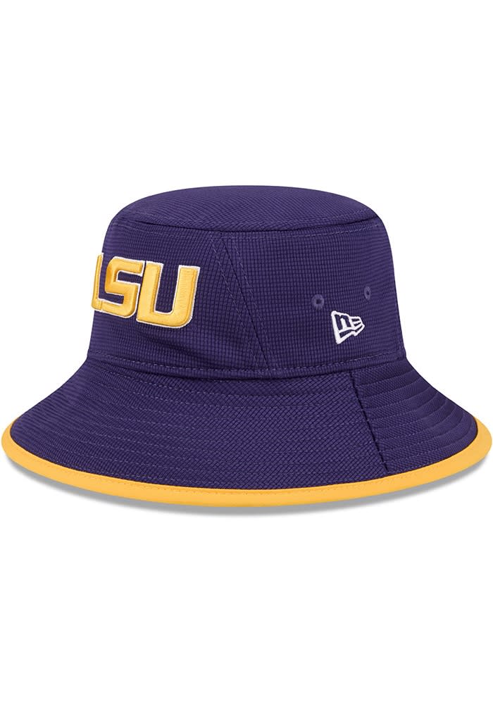 New Era LSU Tigers PURPLE Game Day Secondary UV Bucket Hat