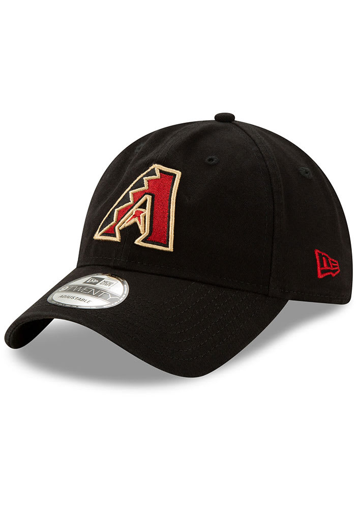 New Era Arizona Diamondbacks BLACK Core Classic Replica 9TWENTY Classic ...