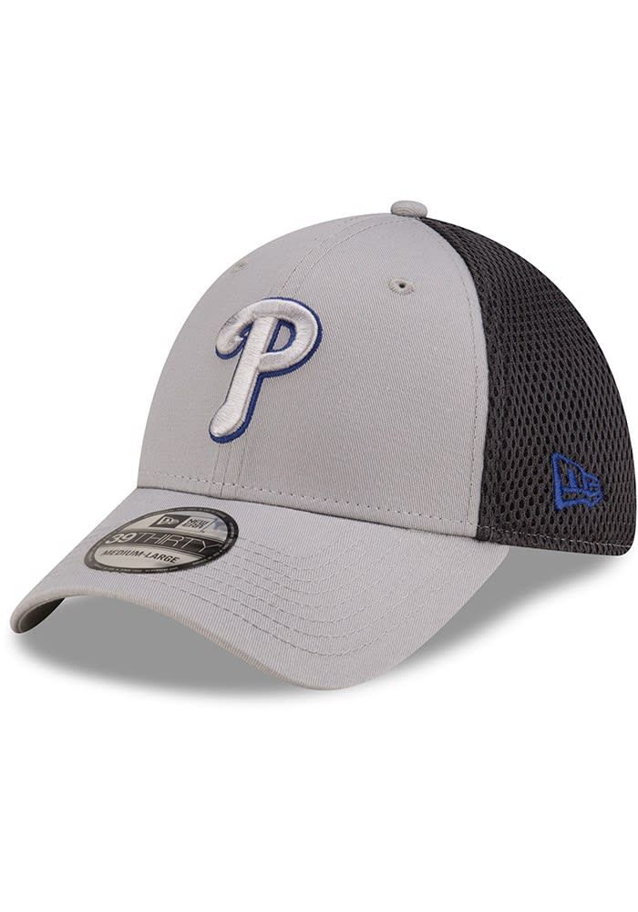 Philadelphia Phillies Mens Graphite and Grey Tonal Logo 39THIRTY Modern ...