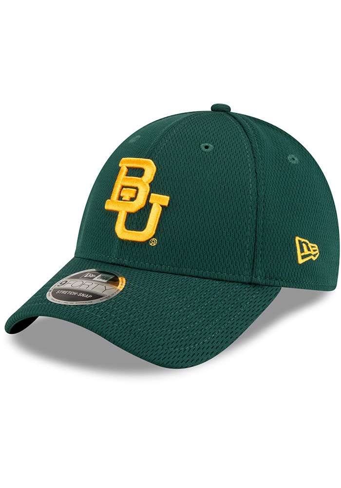 New Era Baylor Bears GREEN Strech Snap 9FORTY Adjustable Hat - 59026800