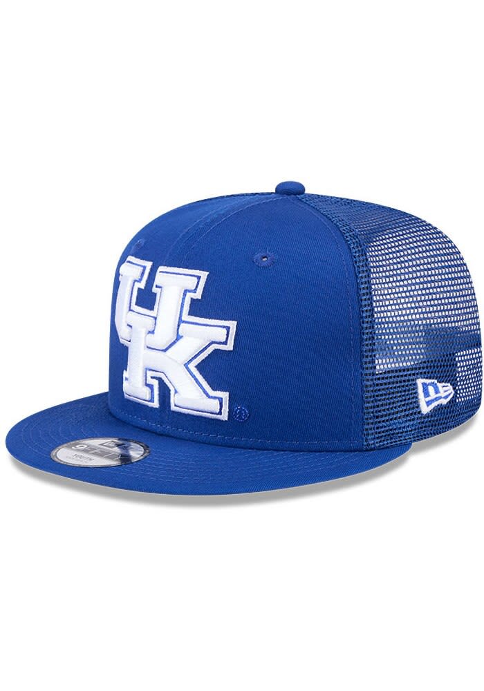 Kentucky Wildcats Evergreen Trucker JR 9FIFTY ROYAL New Era Youth ...