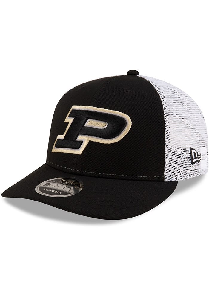 New Era BLACK Purdue Boilermakers LP9FIFTY Adjustable Hat - 59027032