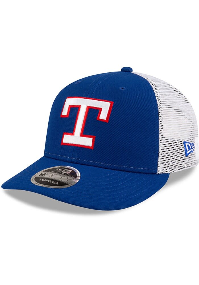 New Era Texas Rangers BLUE LP9FIFTY Refined Adjustable Hat - 59027251