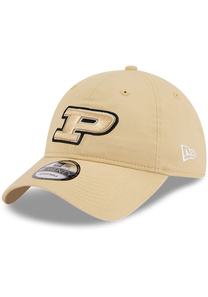 New Era GOLD Purdue Boilermakers STM Evergreen 9TWENTY Adjustable Hat ...