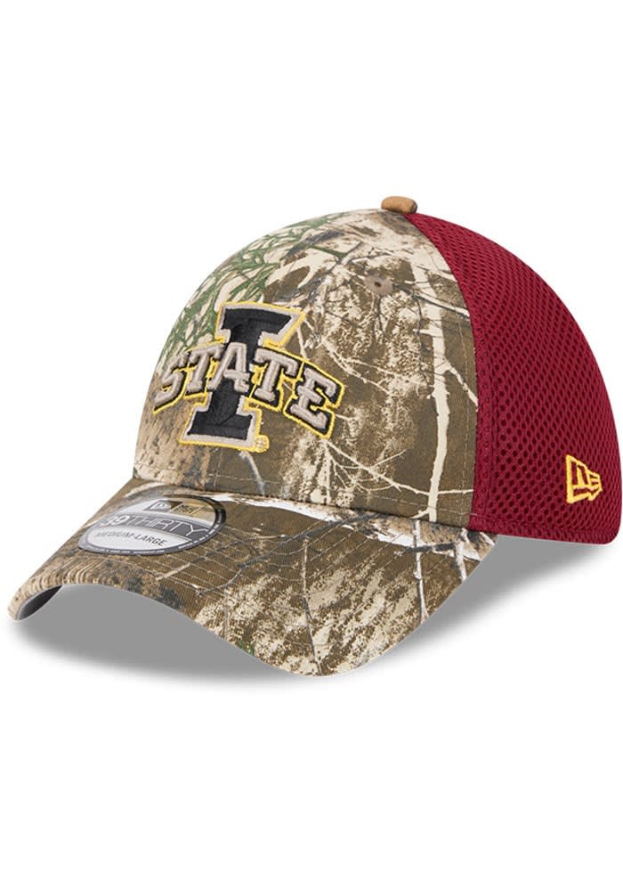 Iowa State Cyclones Mens Camo 39THIRTY CAMO New Era Flex Hat - 59027687