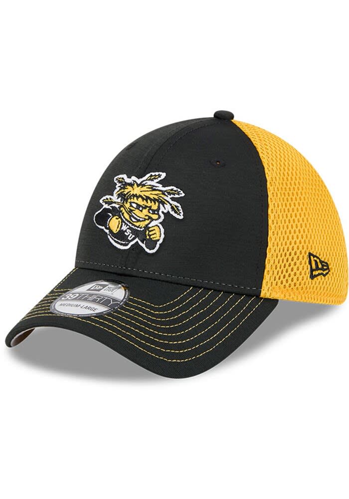 Wichita State Shockers Mens 2T Tech Neo 39THIRTY BLACK New Era Flex Hat ...