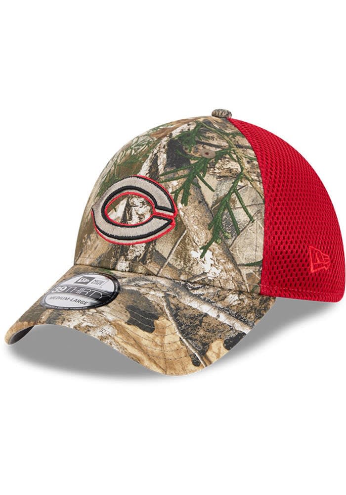Cincinnati Reds Mens Camo 39THIRTY CAMO New Era Flex Hat - 59029634
