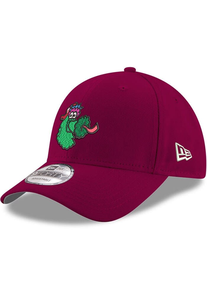 Phillie Phanatic Philadelphia Phillies MAROON Phanatic Head Stretch ...