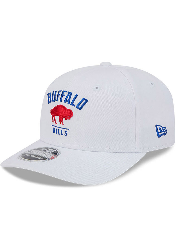 New Era Buffalo Bills White Stretch 9SEVENTY Adjustable Hat - 59031293