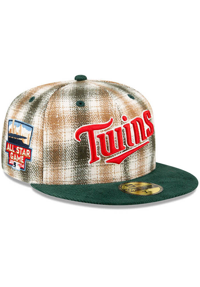 Minnesota Twins Mens 2T 59FIFTY GREEN New Era Fitted Hat - 59033823