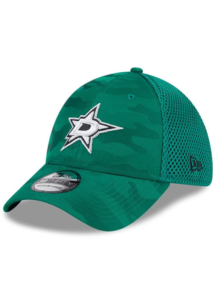 Dallas Stars Mens Tonal Camo 39THIRTY GREEN New Era Flex Hat - 59033982