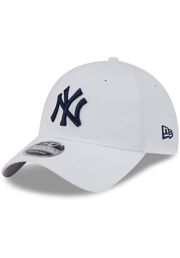 New Era New York Yankees White Ripstop Stretch Snap 9TWENTY Adjustable ...