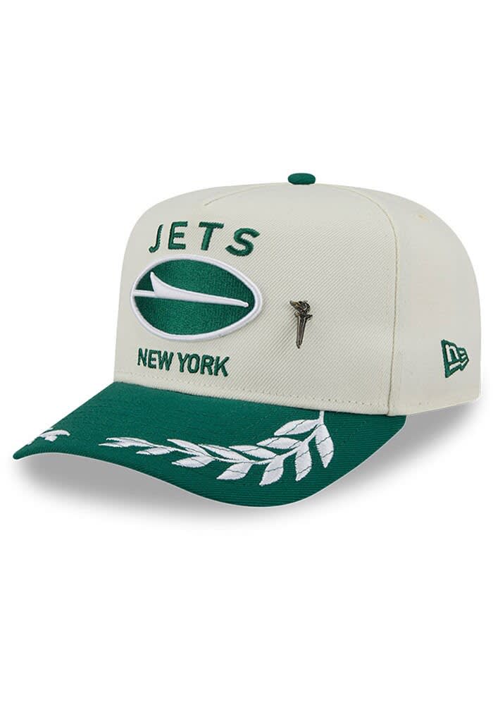New York Jets Mens 2025 NFL Draft 59FIFTY A Frame IVORY New Era Fitted ...