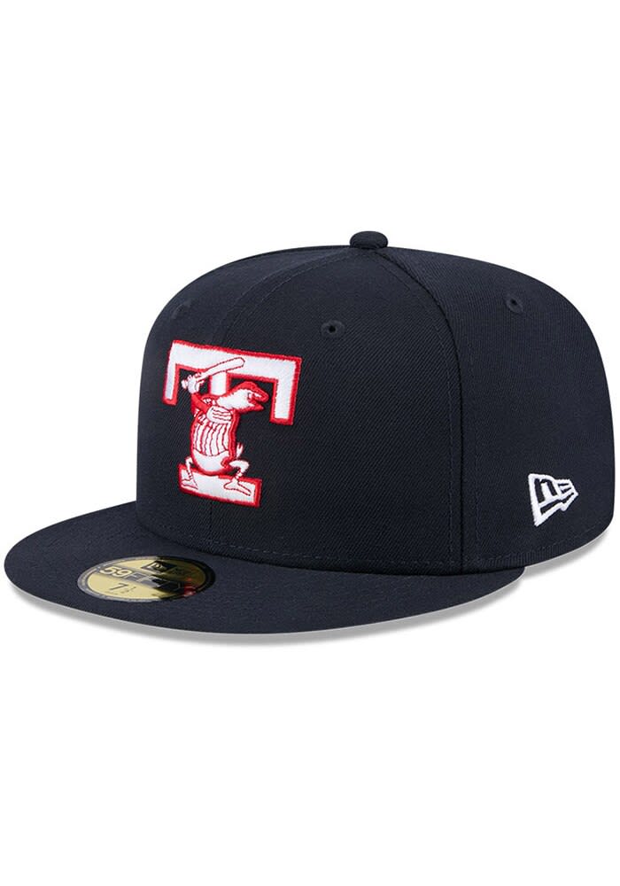 Toledo Mud Hens Mens Authentic Collection 59FIFTY NAVY New Era Fitted ...