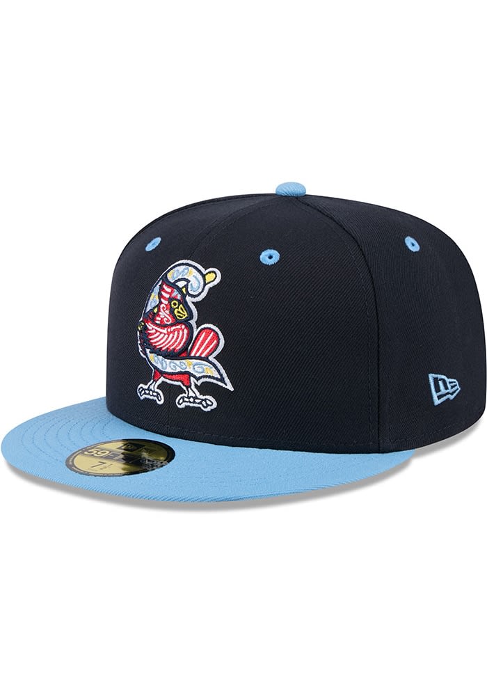 Springfield Cardinals Mens 2025 Copa 59FIFTY NAVY New Era Fitted Hat ...