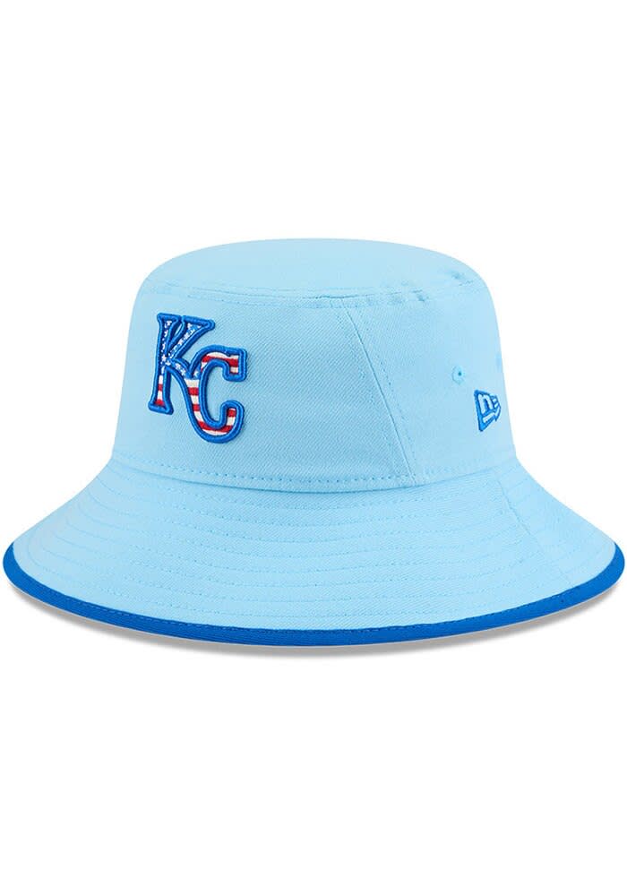 New Era Kansas City Royals LIGHT BLUE 2025 MLB 4th of July Bucket ...