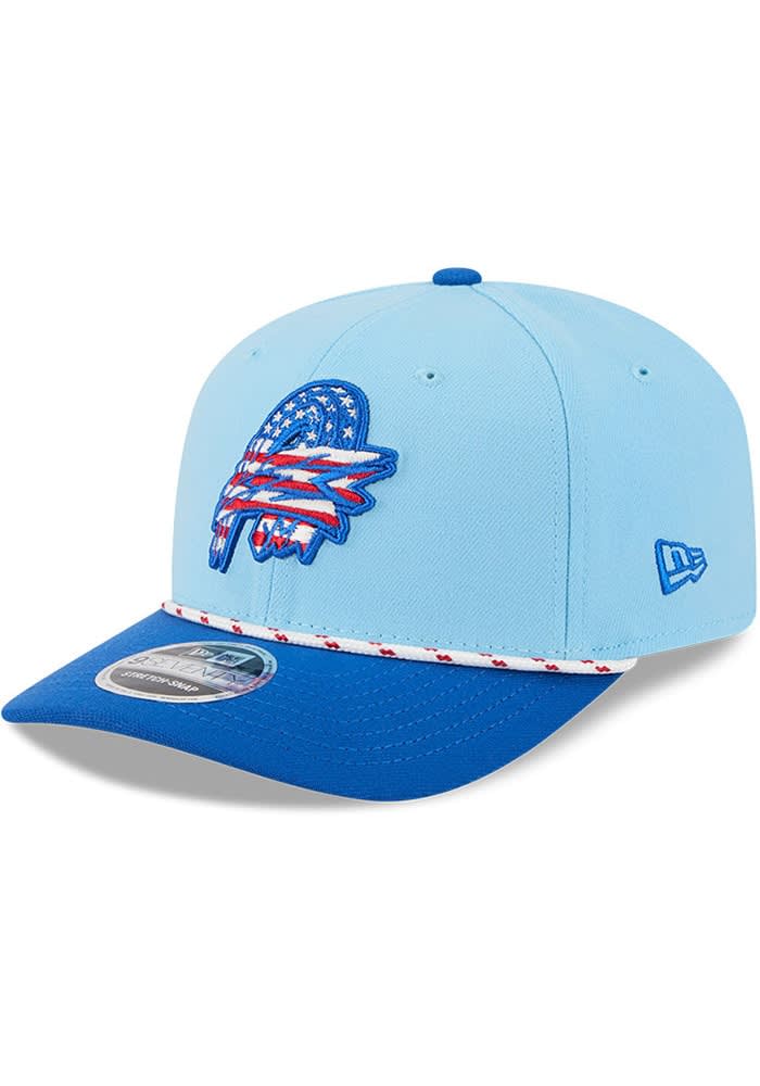 New Era Akron RubberDucks LIGHT BLUE 2025 MiLB 4th of July 9SEVENTY ...