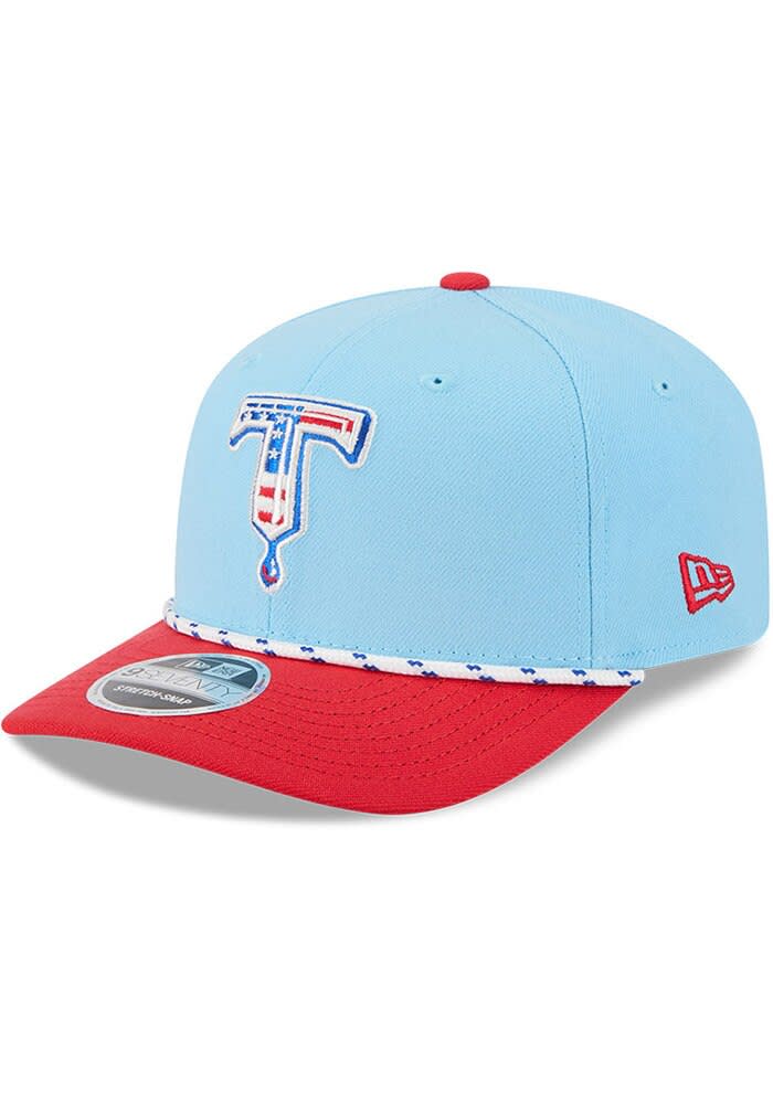 New Era Tulsa Drillers LIGHT BLUE 2025 MiLB 4th of July 9SEVENTY ...